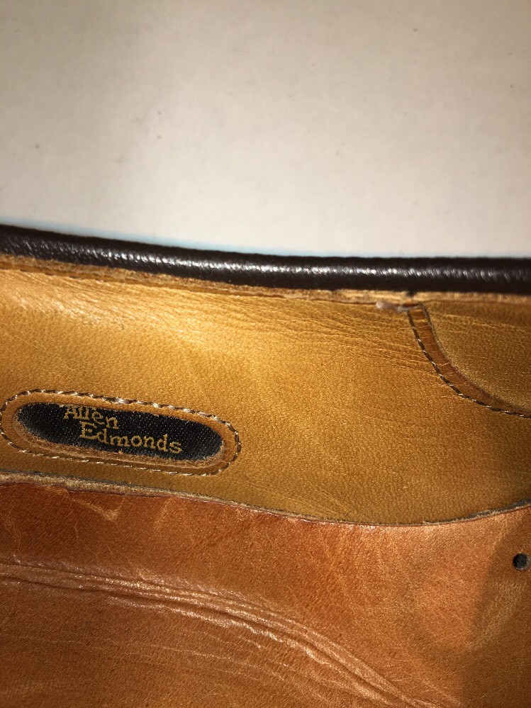 Allen Edmonds ASHTON Hugh Brown 1628 Split Toe Oxford Shoes Vibram ...