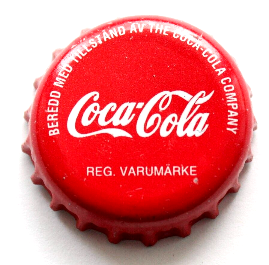 Sweden Coca-Cola Reg. Varumärke Beredd - Soda Bottle Cap Kronkorken | eBay