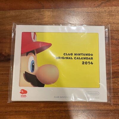 Brand New - CLUB NINTENDO REWARDS 2014 Calendar | eBay