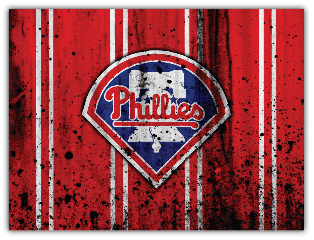 Philadelphia Phillies MLB Baseball Sport Logo Car Bumper Sticker Decal ...