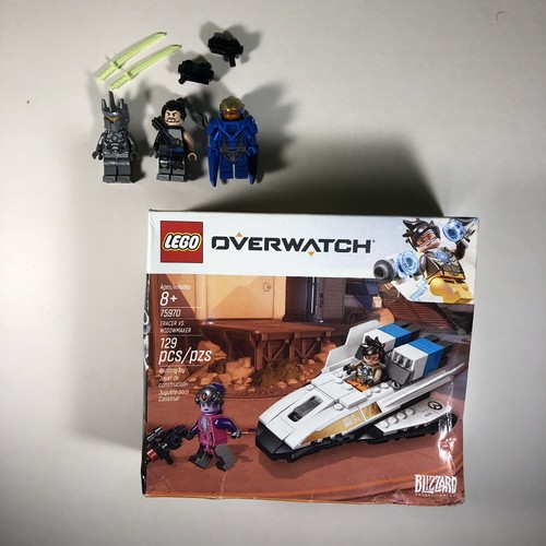 Lego Overwatch Minifigure Lot- Hanzo, Pharah, Reinhardt, Tracer ...