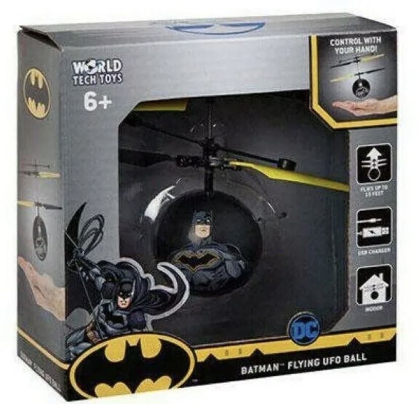Batman Flying UFO Ball Ages 6 World Tech Toys for sale online | eBay