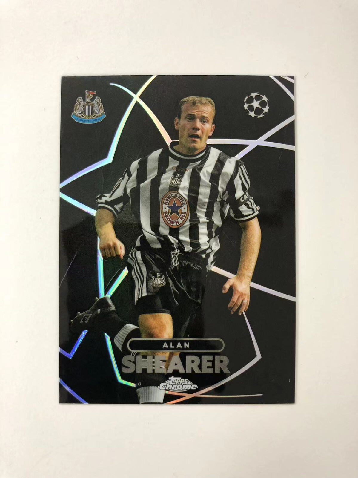 2023-24 Topps Chrome UCC Alan Shearer Shadow Etch SSP #BE-10 KT01 | eBay