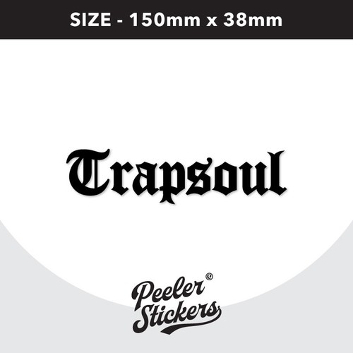 Trapsoul Decal Sticker, Bryson Tiller Trap Music Hip Hop Rap R&B ...