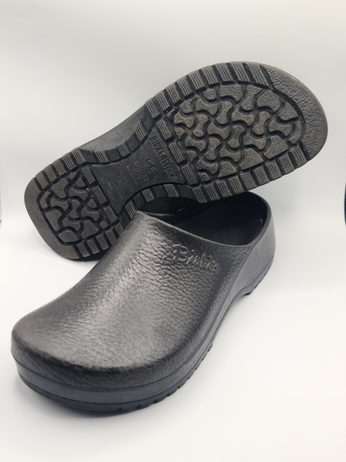 BIRKENSTOCK Super Birkis Black Rubber Clogs Comfort … - Gem