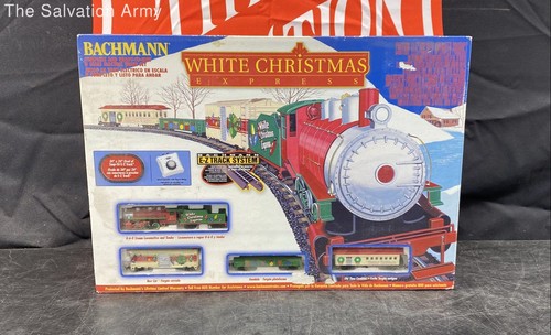Bachmann White Christmas Express Holiday N Scale Electric Collectible ...