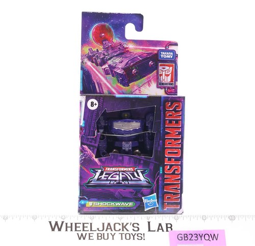 Shockwave Core Class Transformers Legacy 2022 Hasbro Figure NEW SEALED ...