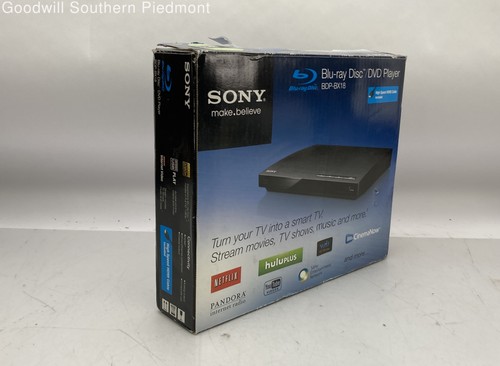 Sony BDP-BX18 Blu-Ray Disc/ DVD Player - Open Box | eBay