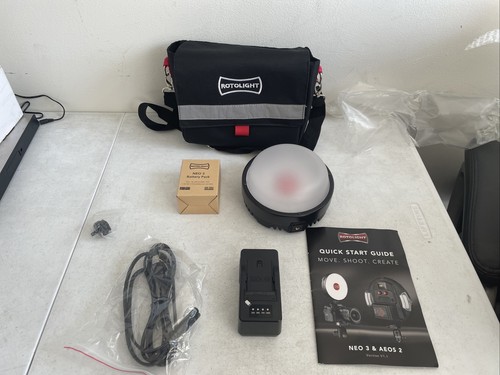 Rotolight NEO 3 On-Camera RGBWW LED Light Ultimate Bundle #RL-NEO3-UB ...