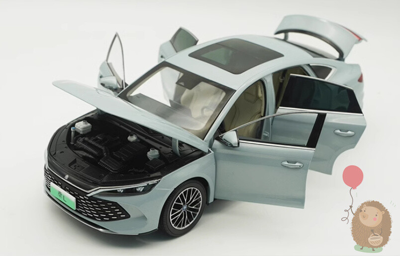 New Energy 1/18 BYD qin L 2024 Alloy Diecast Car Model Hobby Toys Gifts ...