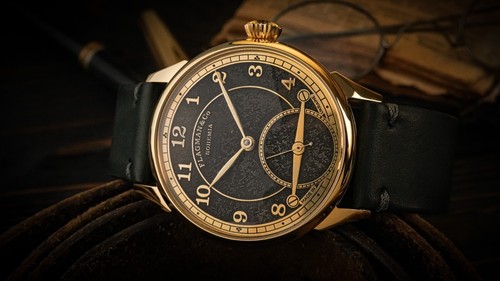 HANDMADE WATCH Marriage watch Flagman watch Gold watch Dress watch ...