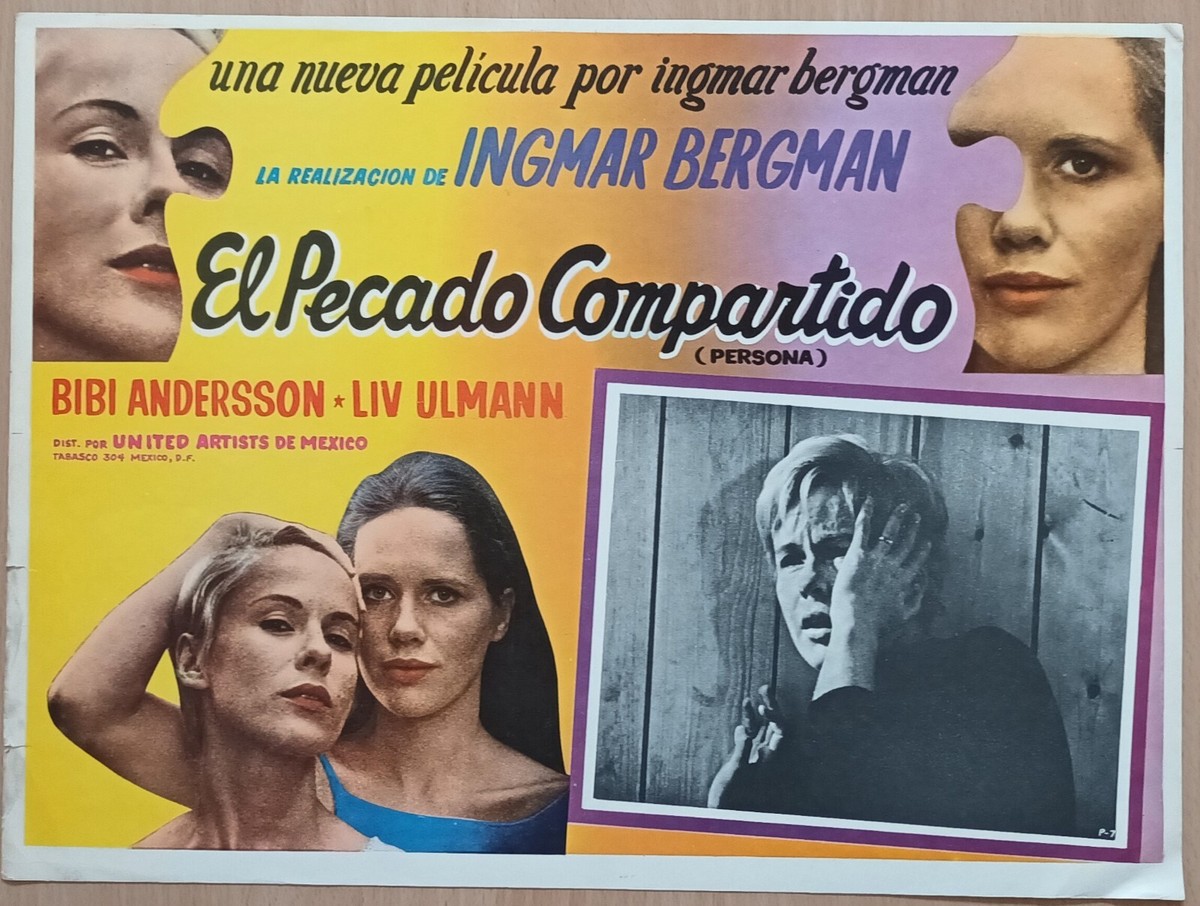 Ingmar Bergman Persona Poster Persona By Ingmar Bergman : Art Print