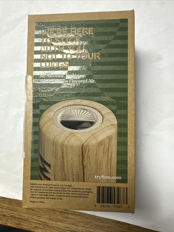 FUM Flavored Air Diffusive Device Stop Smoking Fidget And Fixation New ...