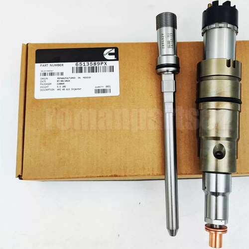 1X 6513589 Cummins Fuel Injector w/tube 6513589PX For Cummins XPI HD ...