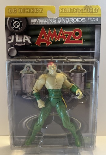 DC Direct AMAZO - JLA Amazing Androids (2000) 7" Poseable Action Figure ...