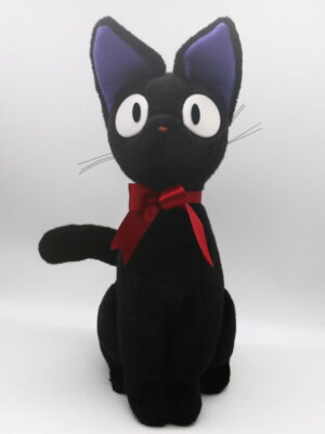 Studio Ghibli Kiki's Delivery Service Jiji Plush Toy L Size Black Cat ...