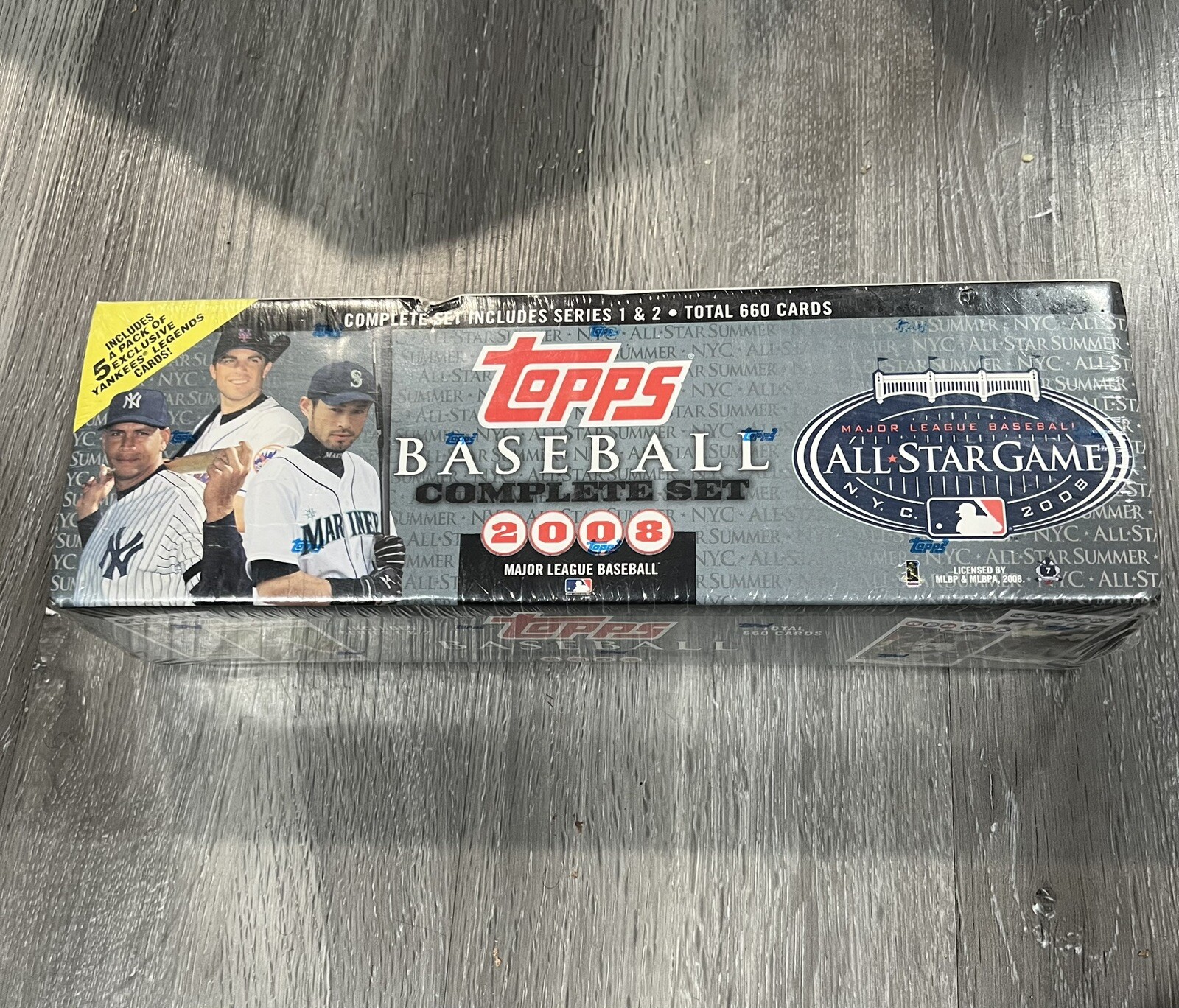 TOPPS 2008 BASEBALL FACTORY SEALED COMPLETE 660 CARD SET ** ALL STAR ...