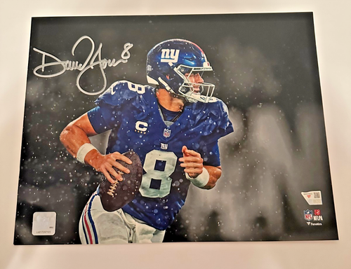 Daniel Jones autographed 11 X 14 fanatics authenticated giants A | eBay