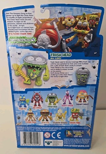 NEW MOC The Grossery Gang Trash Head Action Figure Moose Toys Putrid ...