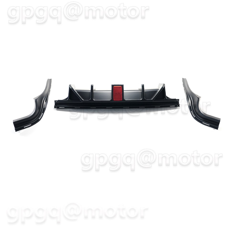 For Jeep Grand Cherokee Trackhawk 2018-2021 Matte Rear Bumper Diffuser ...