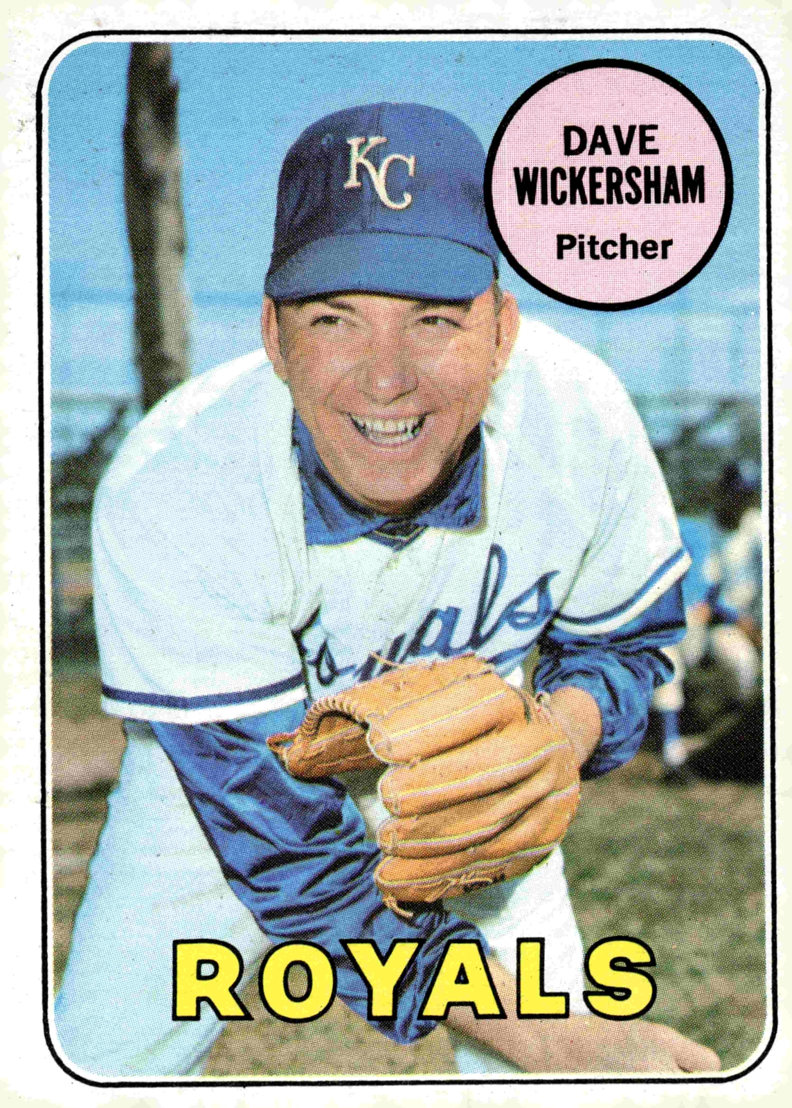 1969 Topps Dave Wickersham #647 - Kansas City Royals | eBay