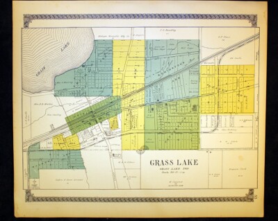 IL, IN, MI, OH, WI - Jackson Counties Michigan Map