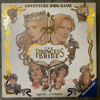 The Princess Bride Adventure Book Board Game NEW by Ravensburger ...