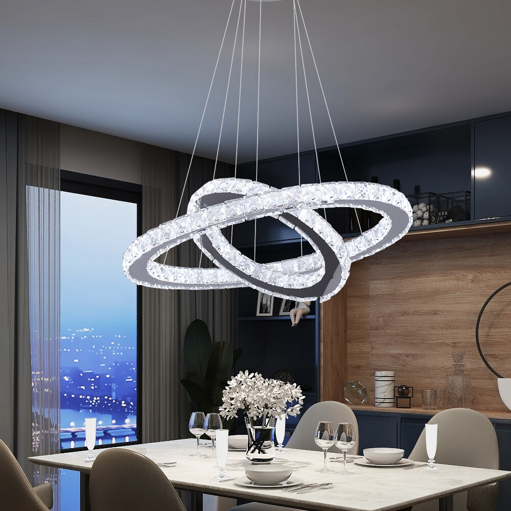 Crystal Led Pendant Light