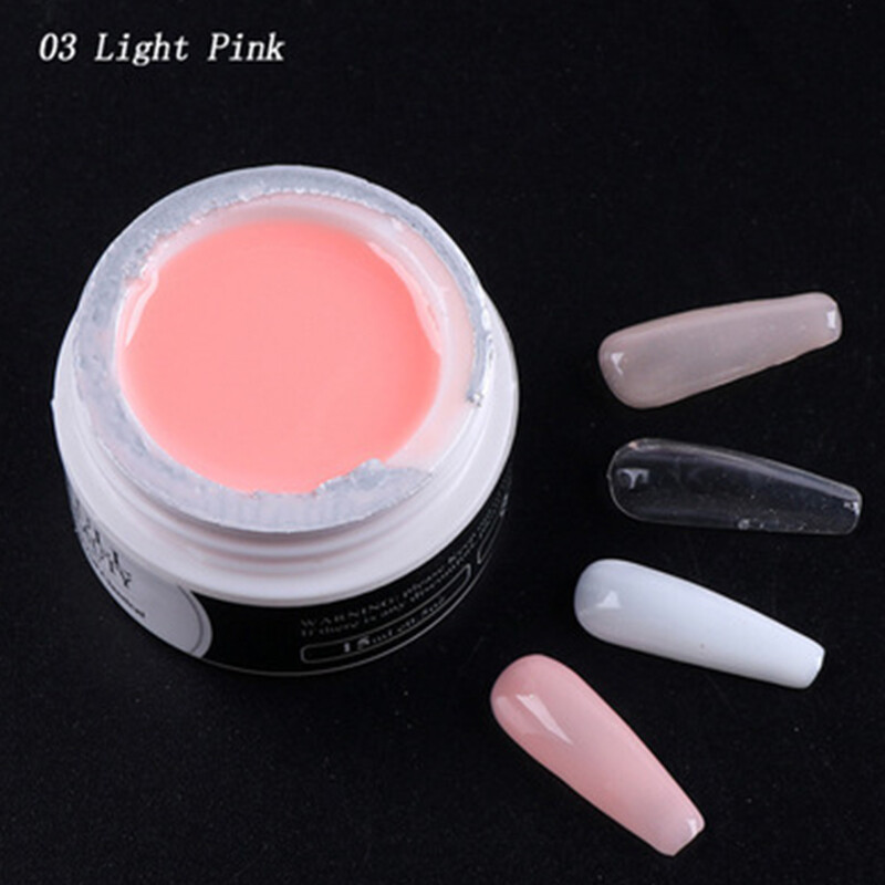 Jelly Gel LED Nail Building Quick Crystal Building Extension NailArt ...