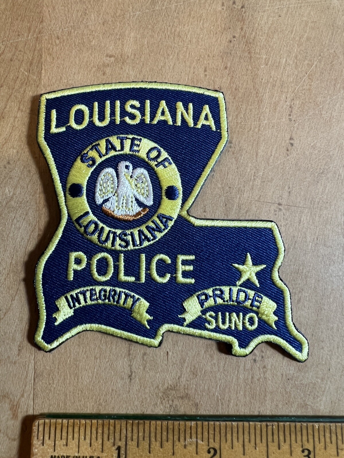 LOUISIANA SUNO POLICE NICE STATE SHAPED SHOULDER PATCH SHERIFF | eBay