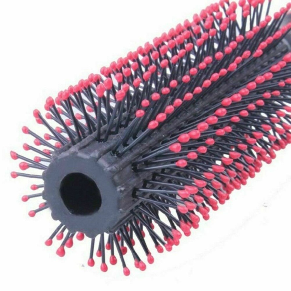 Women Round Hair Care Brush Hairbrush Salon Styling Dressing Comb ...