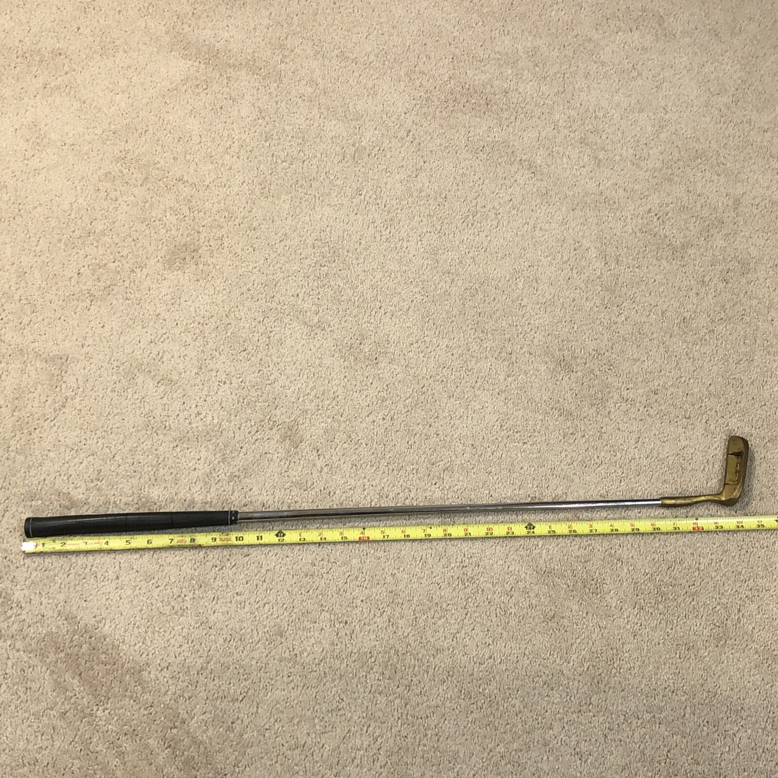 Vintage Ray Cook X-100 Heel Shafted Putter Golf Club With Original Grip ...