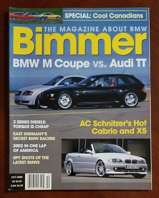 BIMMER BMW Magazine Issue 16 October 2000 M3 M5 M Coupe AC Schnitzer ...