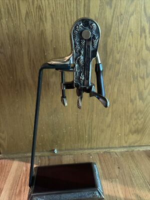 Vintners Reserve Bartop Wine Bottle Opener with Cork Screw & Table Top ...