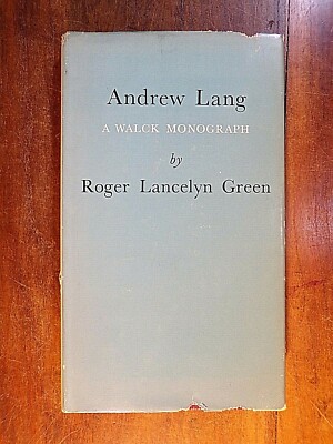 Roger Lancelyn Green ~ Andrew Lang - A Walck Monograph ~ 1st/1st ~ HC ...