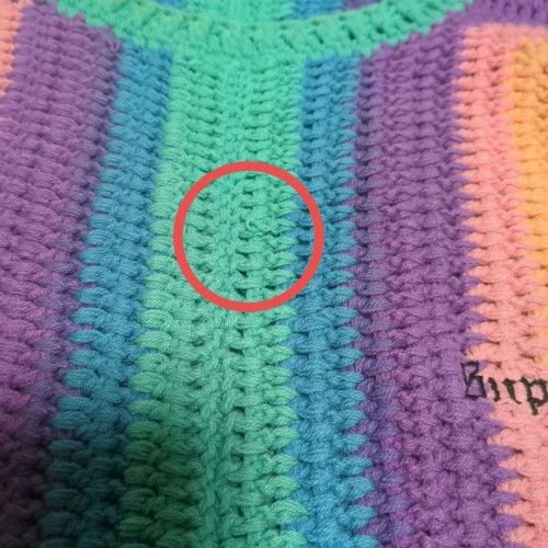 Supreme Hand Crocheted Sweater knit pullover Size XL Multicolor Men's ...