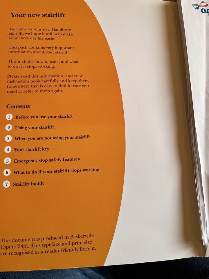 Handicare 950 Plus Stairlift BUYER TO UNINSTALL ON COLLECTION See ...