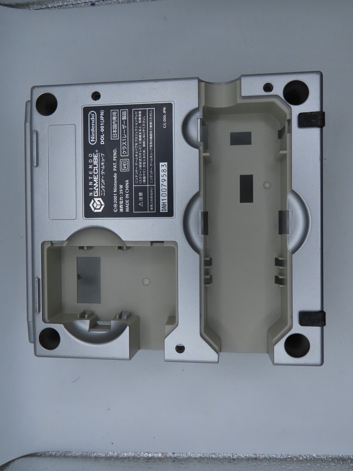 OEM Platinum Silver Shell Case Replacement Nintendo GameCube GC DOL-001 ...