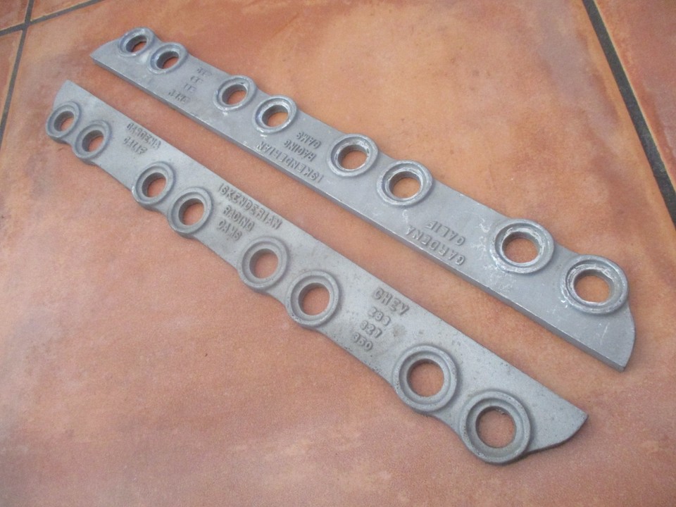 VINTAGE ISKENDERIAN ISKY SMALL BLOCK CHEVY REV PLATES HOT ROD SCTA ...