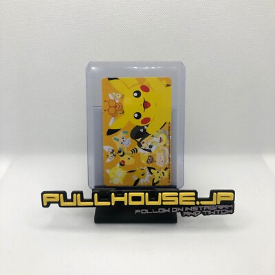 Pokemon Center Novelty Disaster Emergency Contact Card Mini Pikachu | eBay