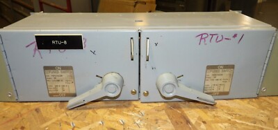 WESTINGHOUSE 60 AMP 3 POLE FUSIBLE DOUBLE PANELBOARD SWITCH 600 VAC ...