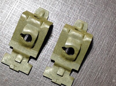 2 pcs NORS arm rest clips Ford Mustang Falcon Ranchero Galaxie Mercury ...