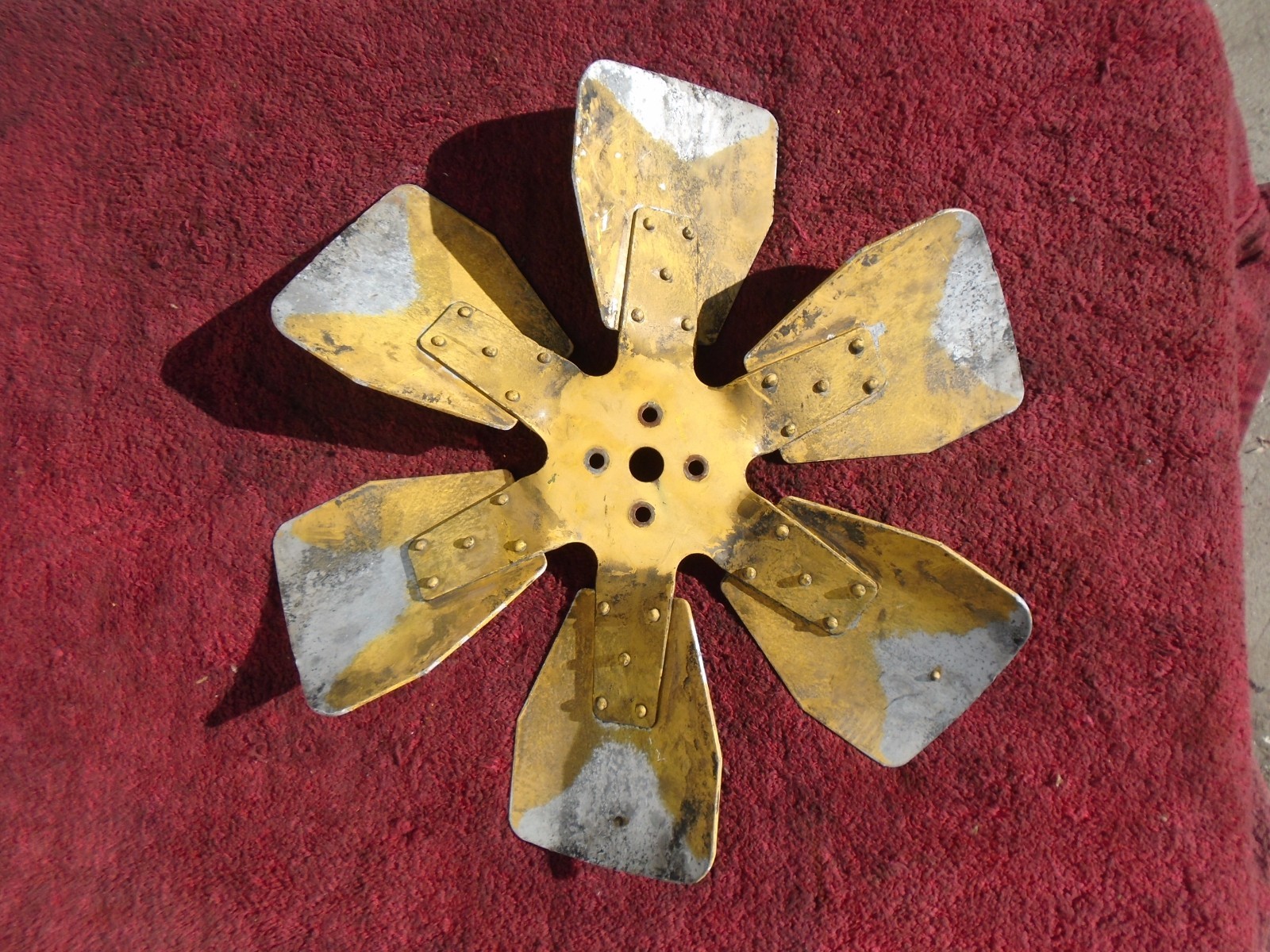 Diesel Engine 17" 6-Blade Fan - TRUFLO# 8504145 | eBay