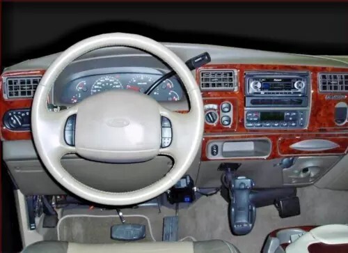 FOR FORD WINDSTAR 1995 96 97 98 INTERIOR SET WOOD CARBON ALUMIN DASH ...