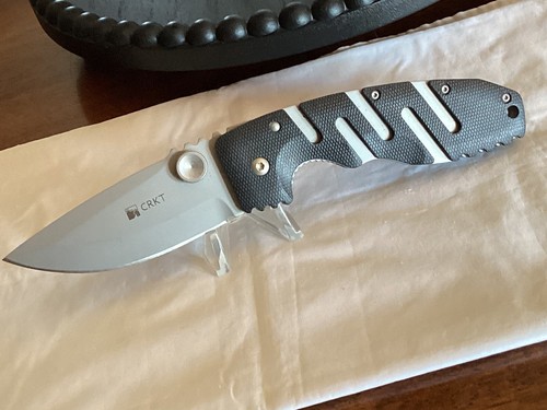 CRKT 6803 Ryan Knife unsharpened, LAWKS system, good one | eBay