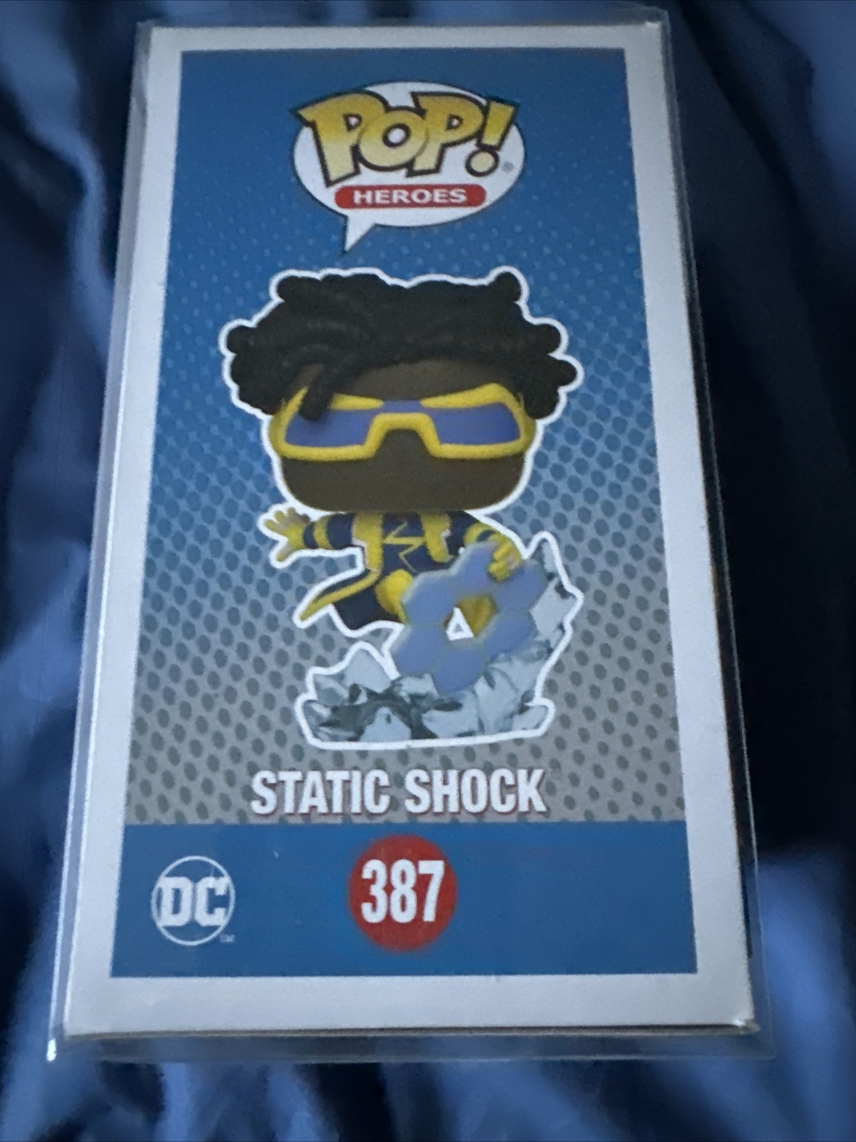 Justice League Static Shock Pop Vinyl + Soft Protector | eBay