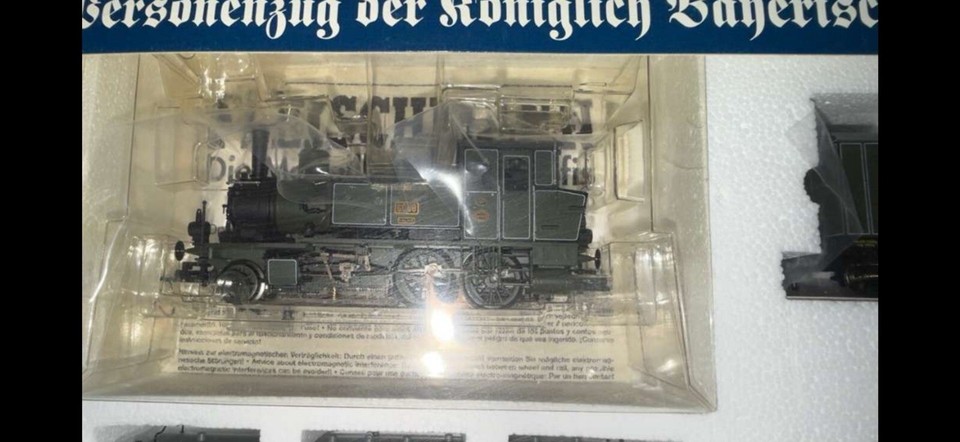 Fleischmann H0 Zugpackung Bayrisches Zug-Set K.Bay.Sts.B 4-teilig 4901 ...