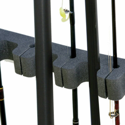 Max-Guard Magnetic Foam Gun And Fishing Rod Rack For 3 Rifle Shotgun ...