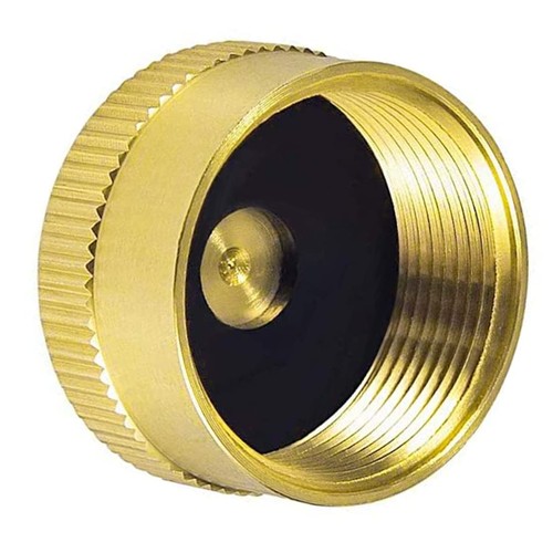 8Pcs Propane Bottle Cap Solid Brass 1 LB Refill Tank Cap Universal for ...