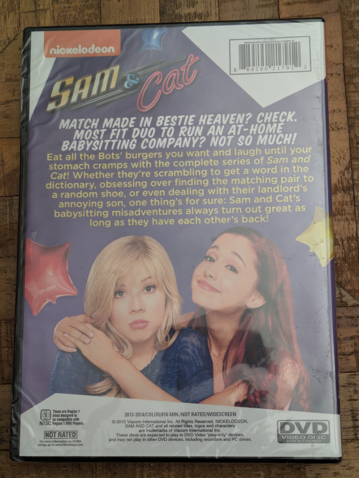 Sam and Cat The Complete Series Comedy Movies DVD 2015 Ariana Grande J ...